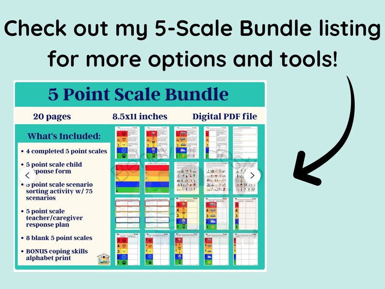 Emoji 5-point Scale: Behavior & Emotions Visual Support (PDF) - Etsy