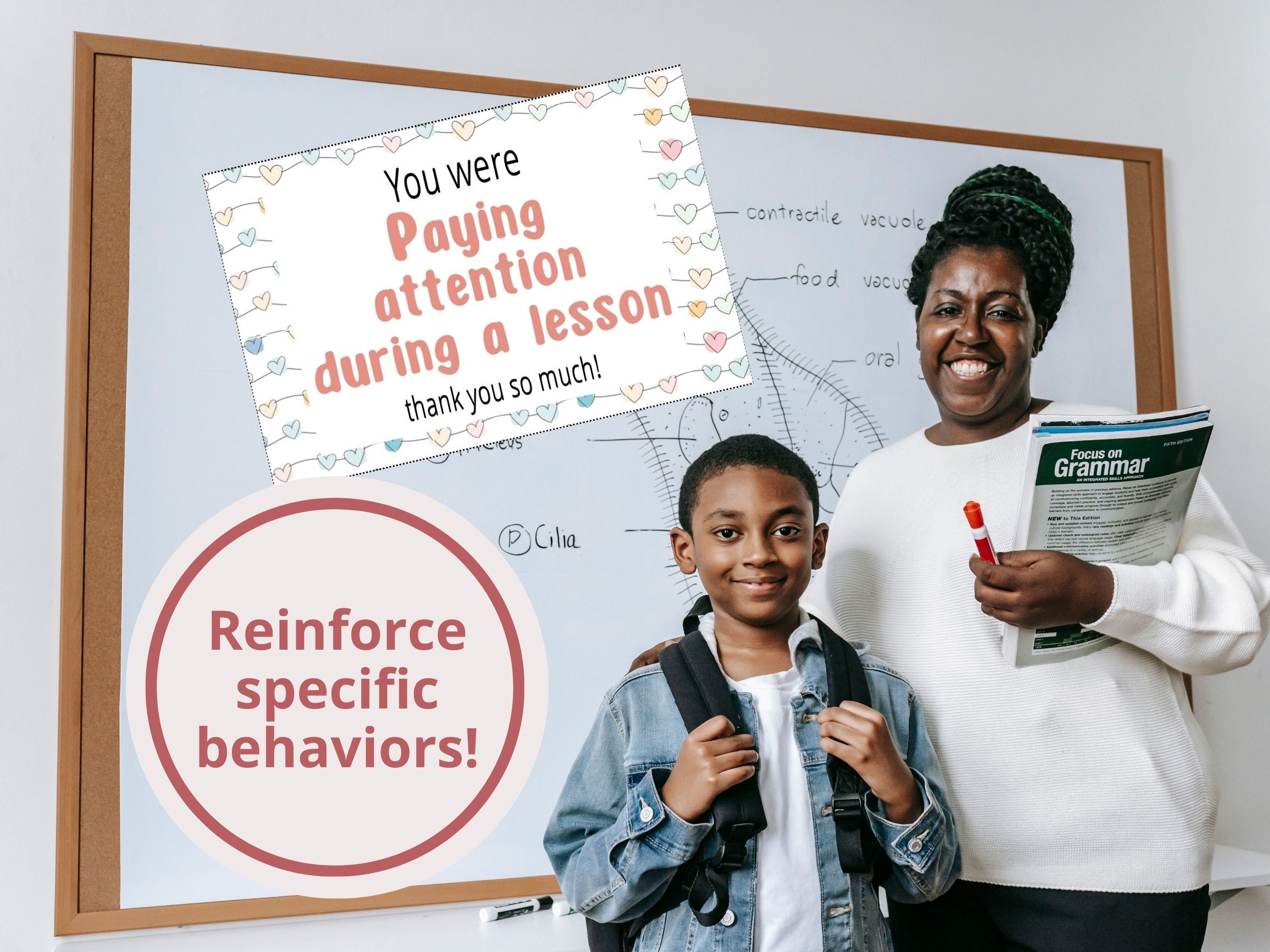 Student Praise Cards | Behavior Specific Praise | Printable Positive ...