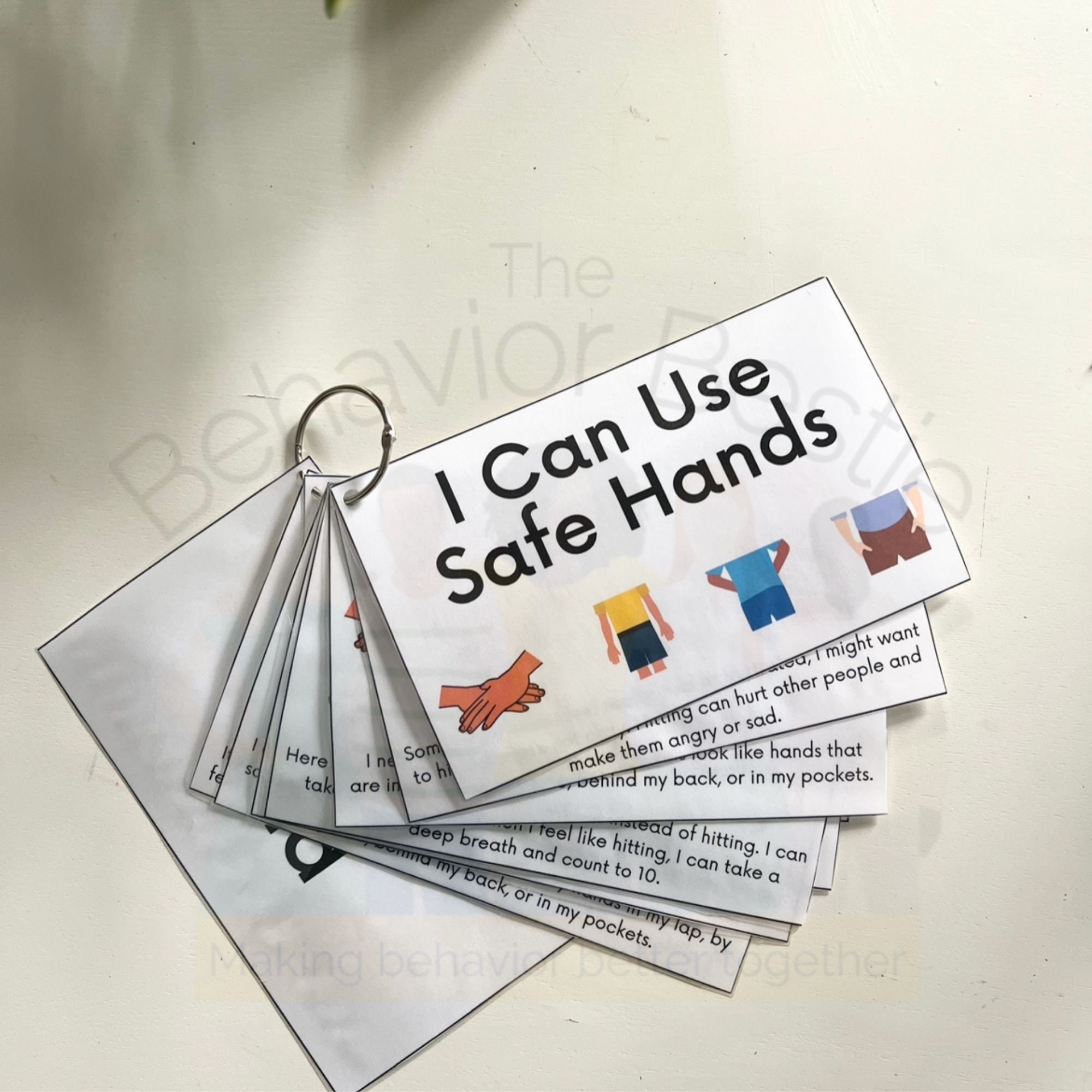 I Can Use Safe Hands, Social Narrative for Hitting, Teach Self Control ...