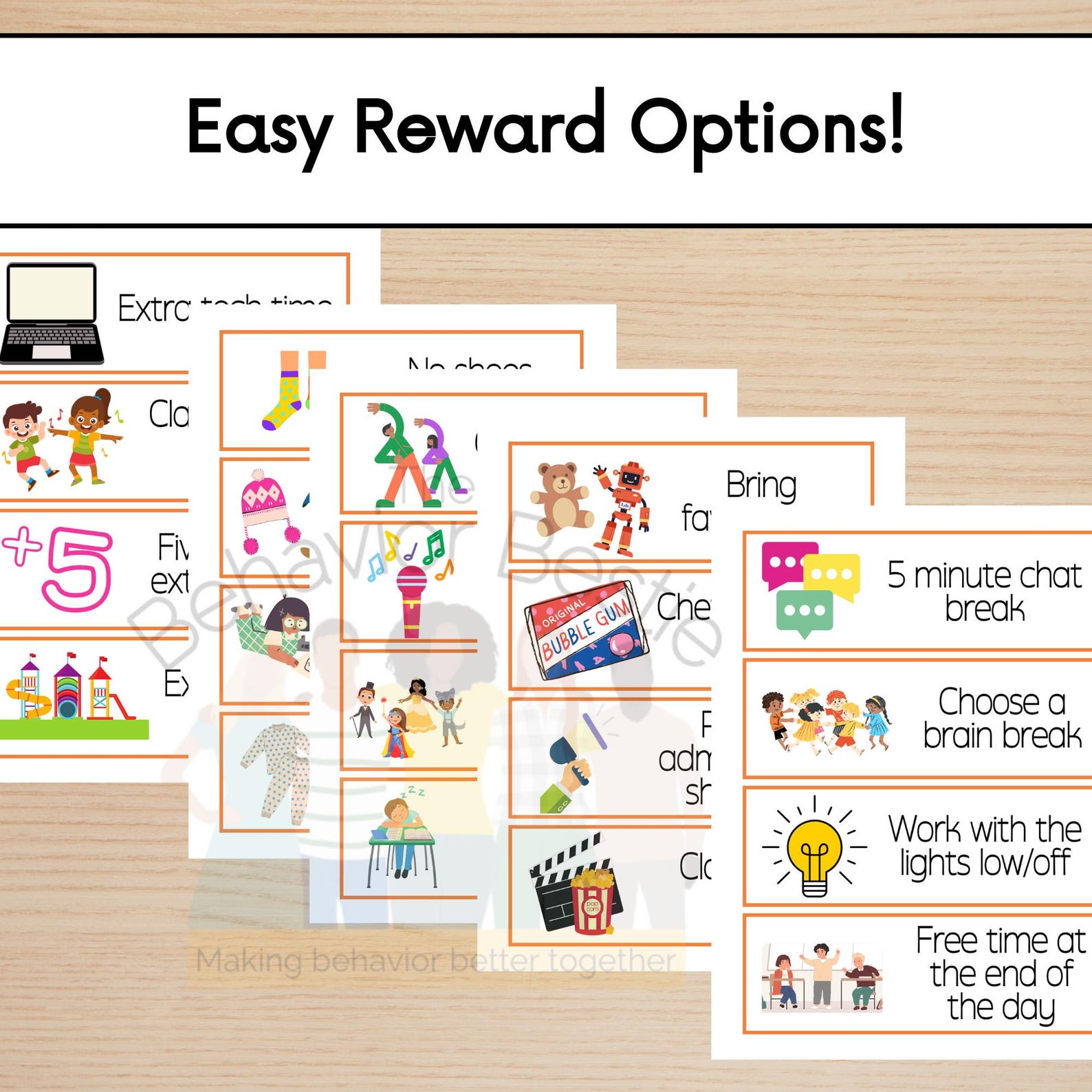 Turkey Theme Class Reward System: Positive Behavior Management - Etsy