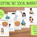 Accepting "no" Social Narrative: Social Skills Story (digital Download ...