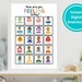 Digital Feelings Poster Printable Emotions Poster Calm Down Corner Cozy ...