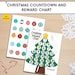Christmas Reward Chart, Christmas Countdown Printable, Holiday Behavior ...