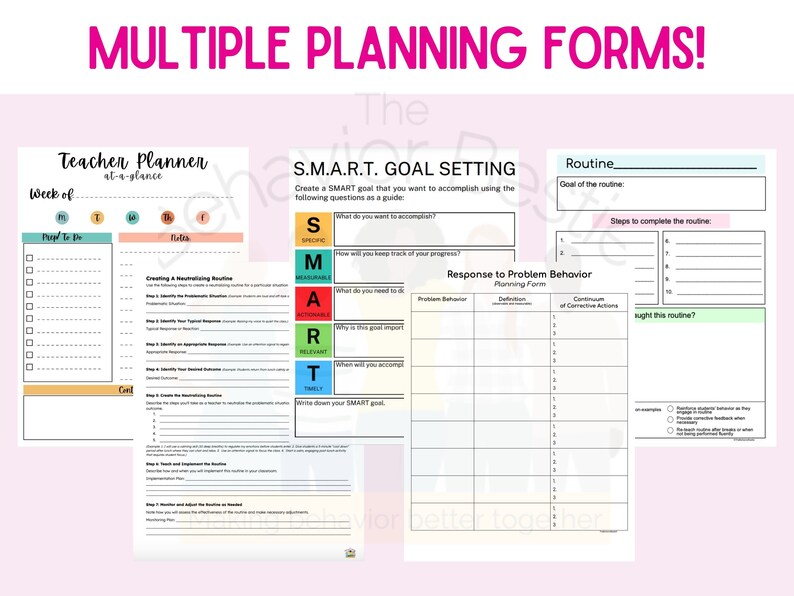 Classroom Behavior Management Bundle Classroom Behavior Toolkit ...