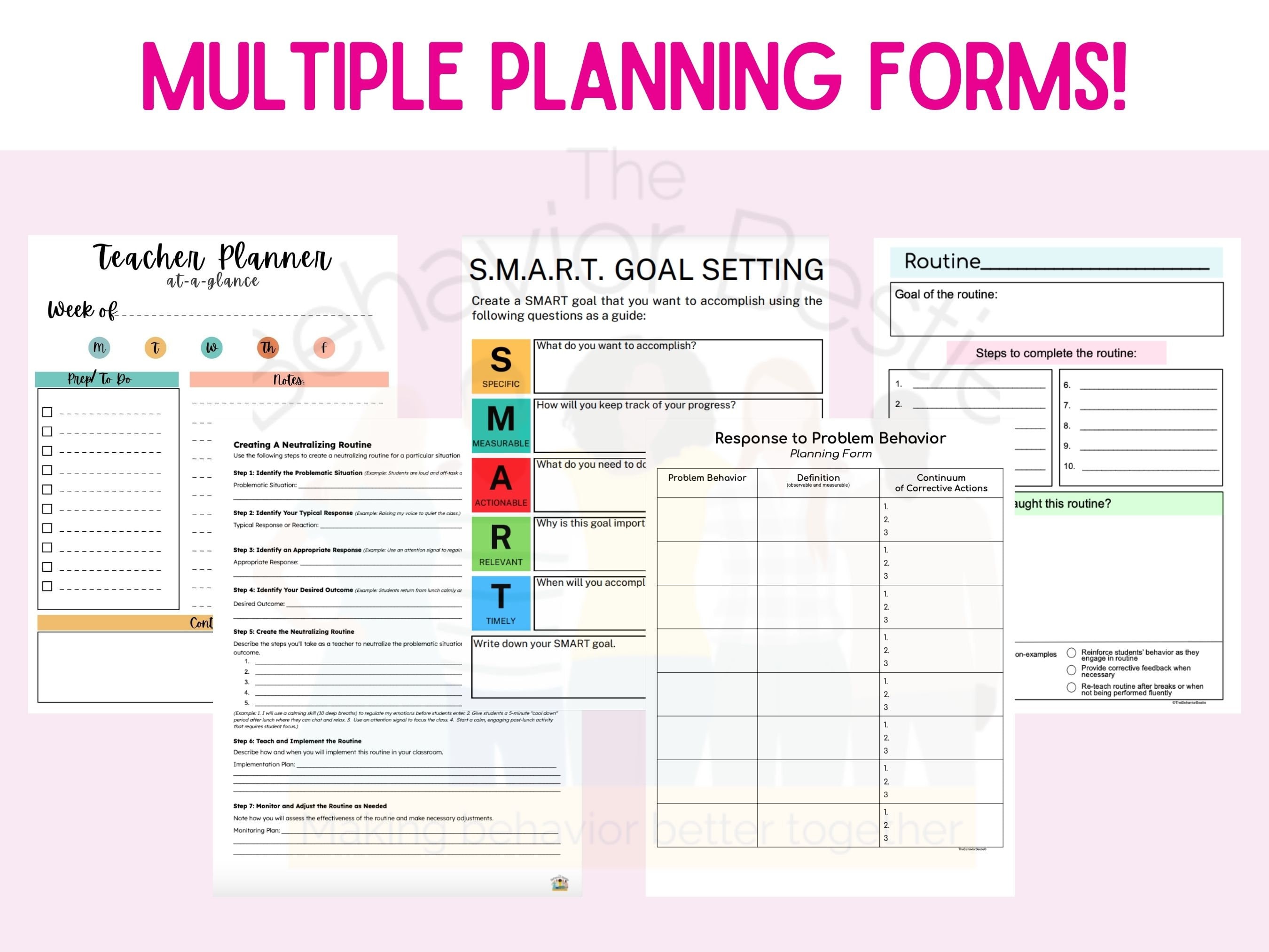 Classroom Behavior Management Bundle Classroom Behavior Toolkit ...