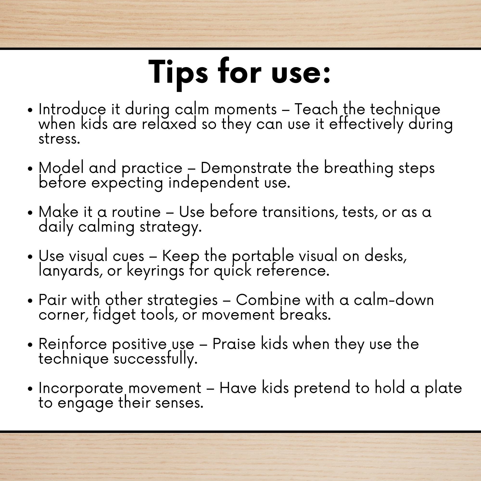 Hot Chocolate Breathing Strategy: Calming Visual for Kids (printable ...