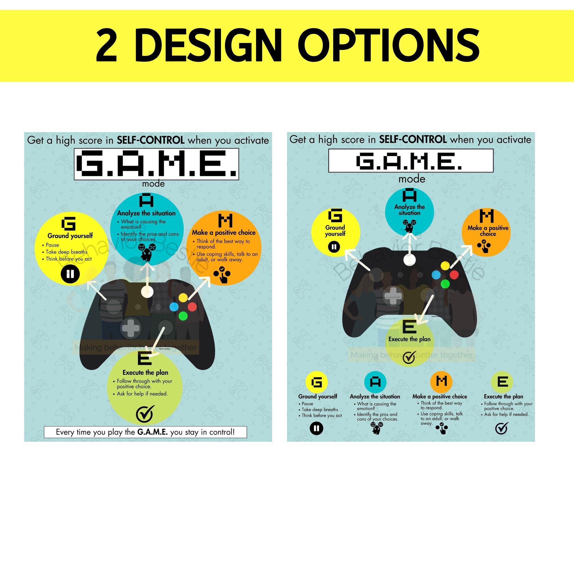 Teach Students Self Control, Executive Functioning Skills, Self Control ...