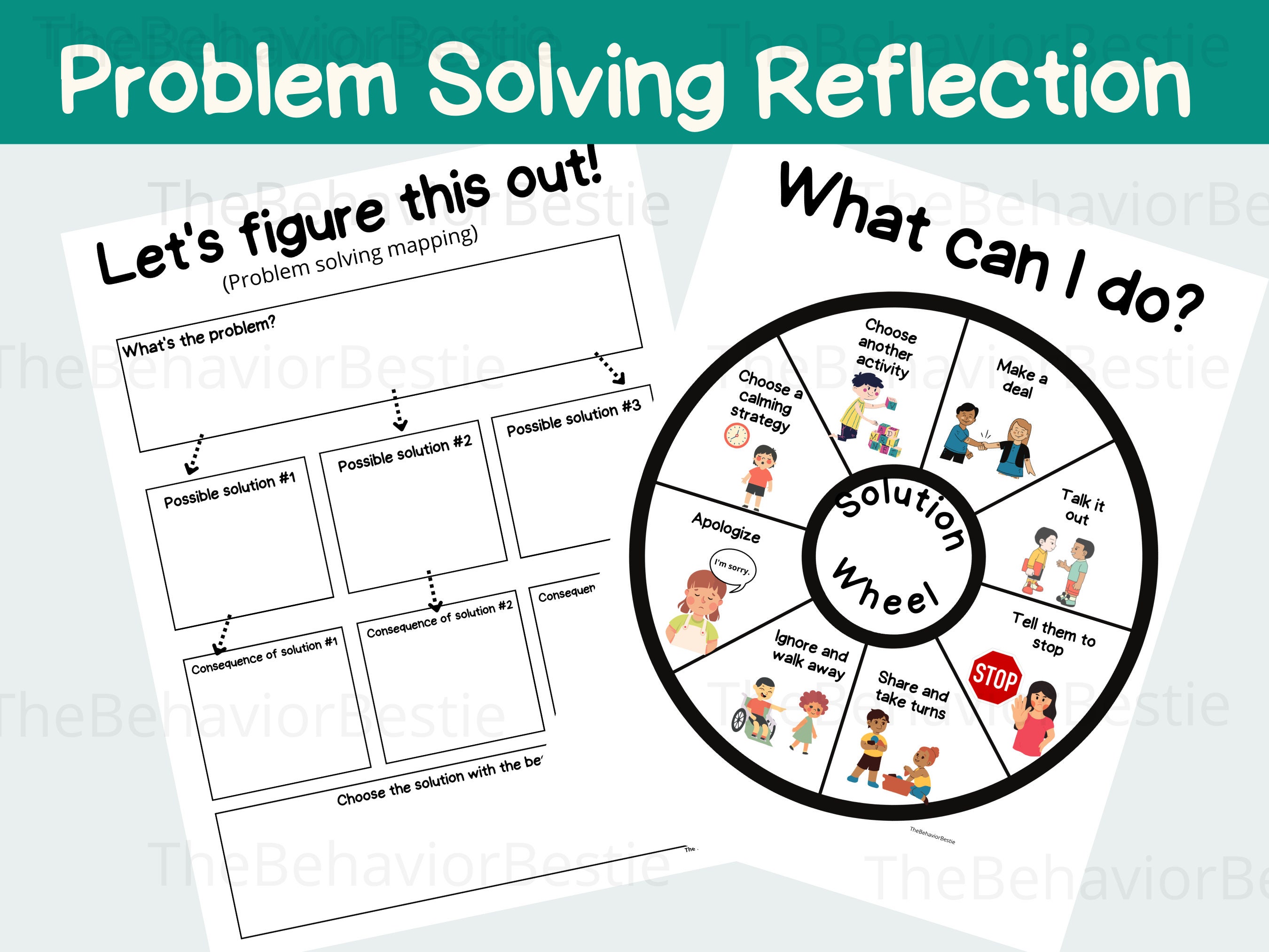 Problem Solving Reflection Sheet Problem Solving Skills Problem Solving ...