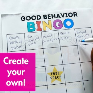 Classroom Behavior Bingo | Whole Class Reward System | Positive ...
