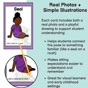 Carpet Time Visuals: Classroom Management Cards (fillable PDF Download ...