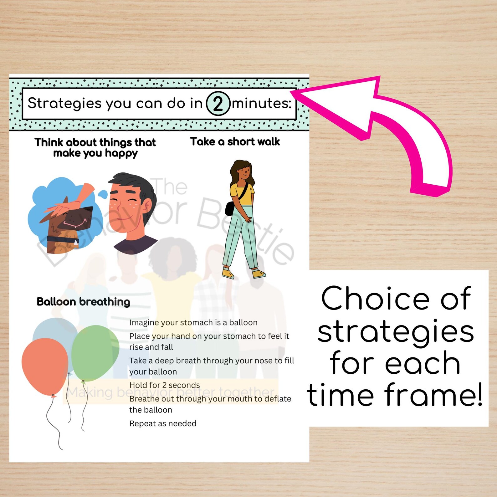 Classroom Break Cards: Calm Down Corner Visuals (digital Download) - Etsy