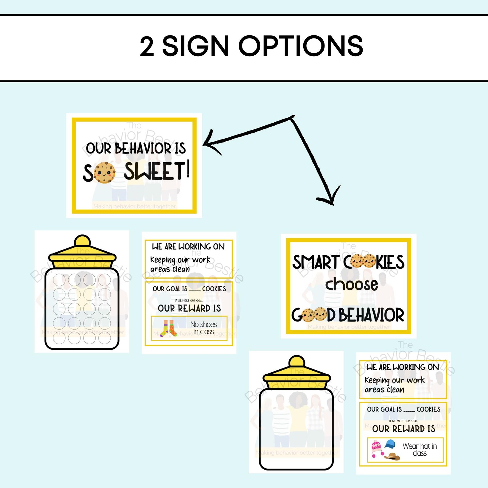 Cookie Jar Class Reward System: Classroom Behavior Tool (digital ...