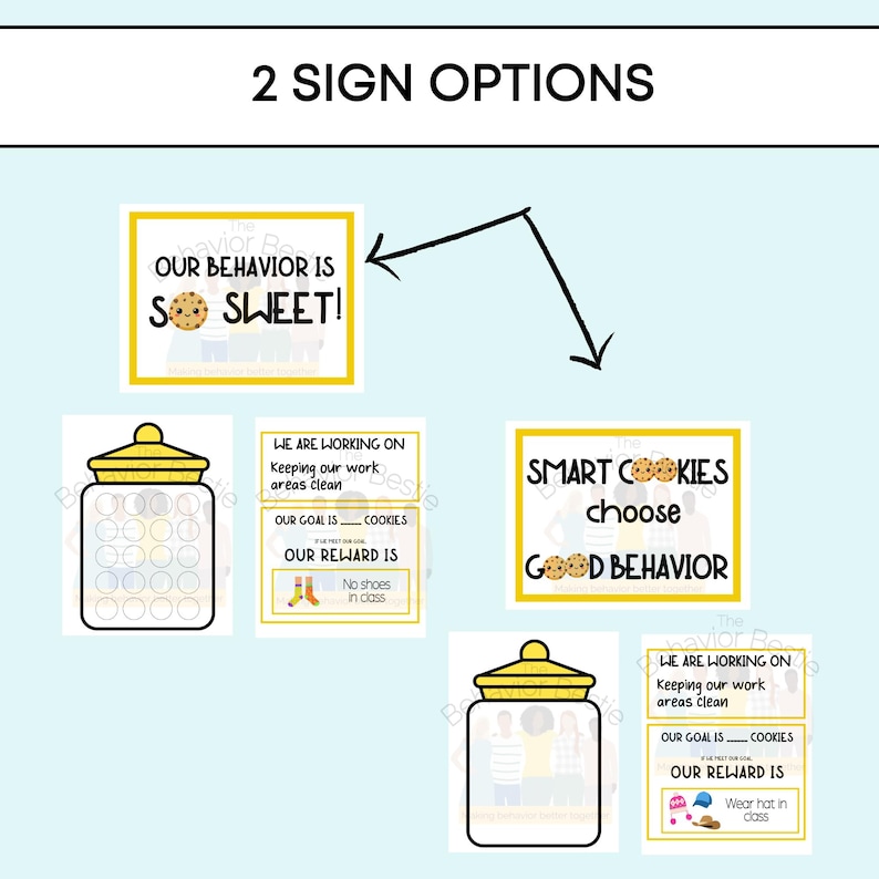 Cookie Jar Class Reward System: Classroom Behavior Tool (digital ...