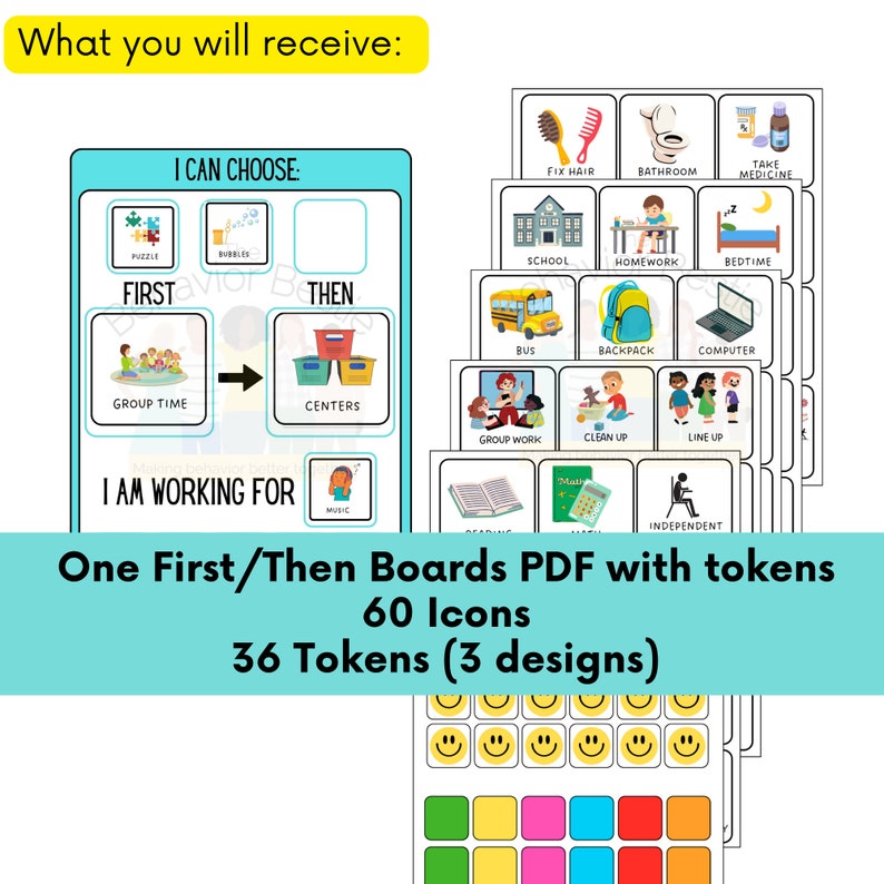 Visual Supports Bundle: Autism, Special Education (PDF Download) - Etsy