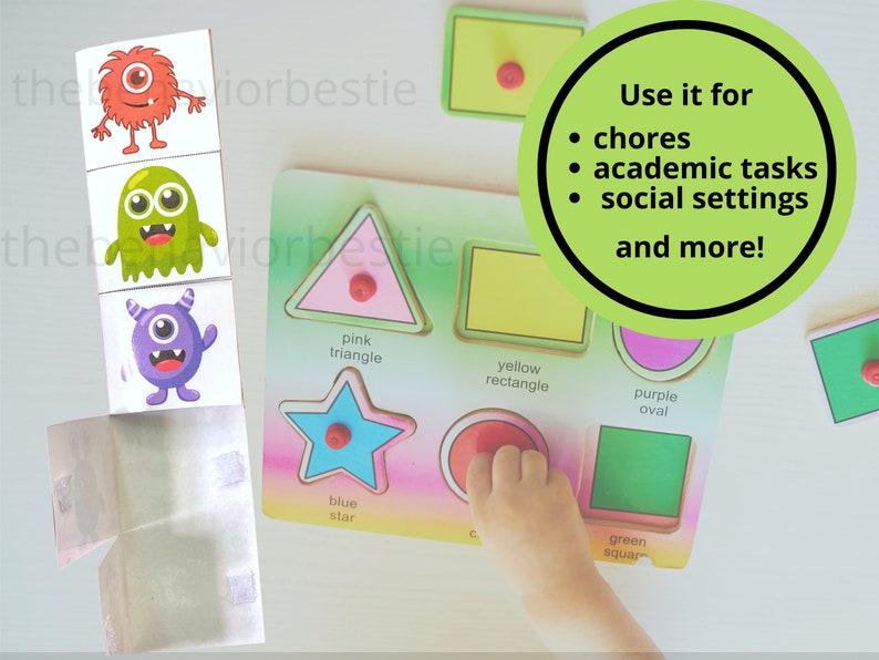 Printable Monsters Token Board | Tokenless Token Board | Flip Token ...
