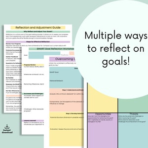 SMART Goal Planner Bundle: 40+ Page Printable Templates (PDF) - Etsy