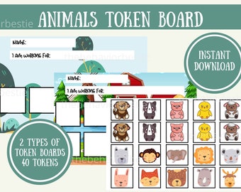 Token Board Cute - Etsy