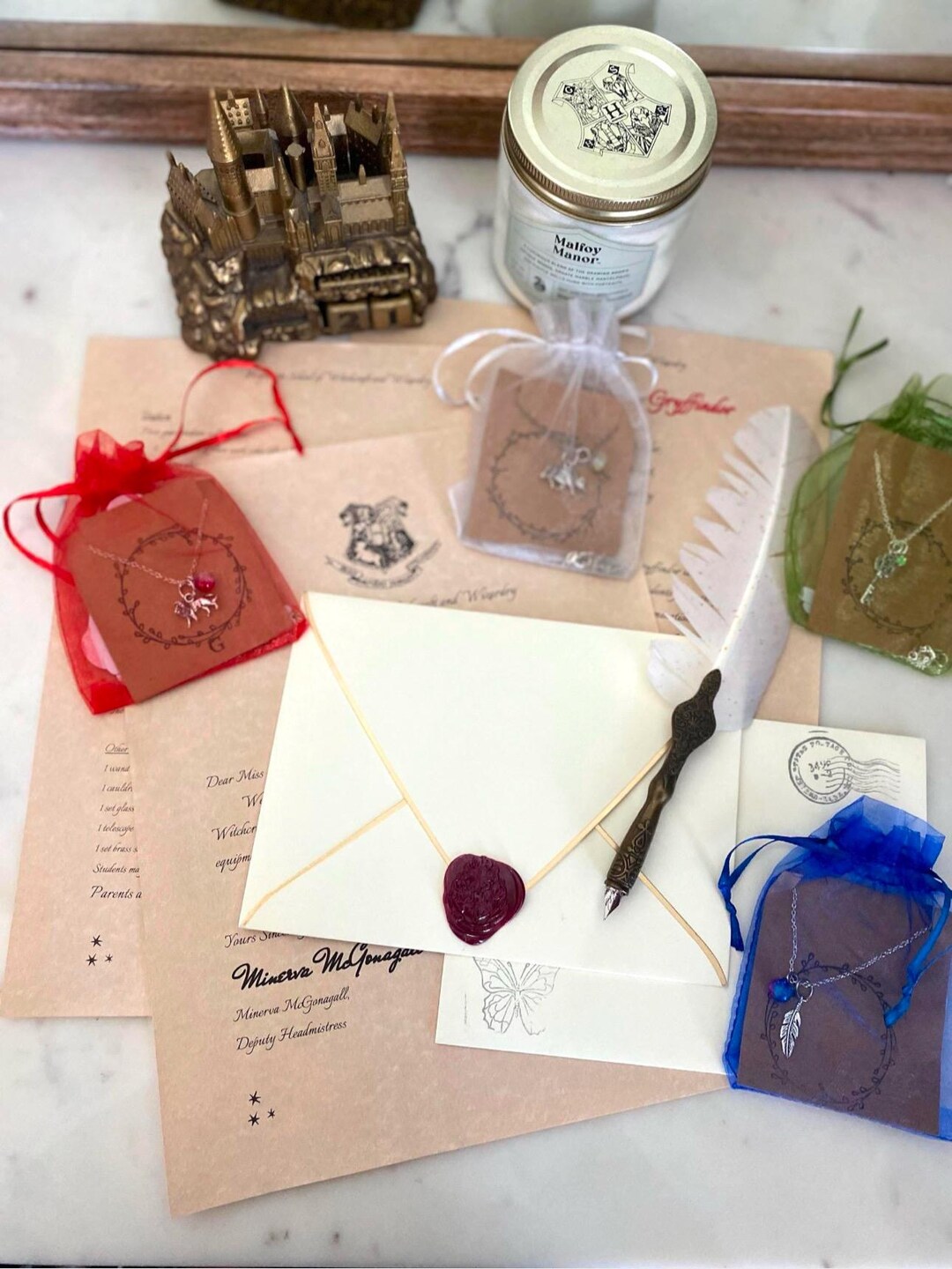 Letter From Draco comes via Snail Mail - Etsy