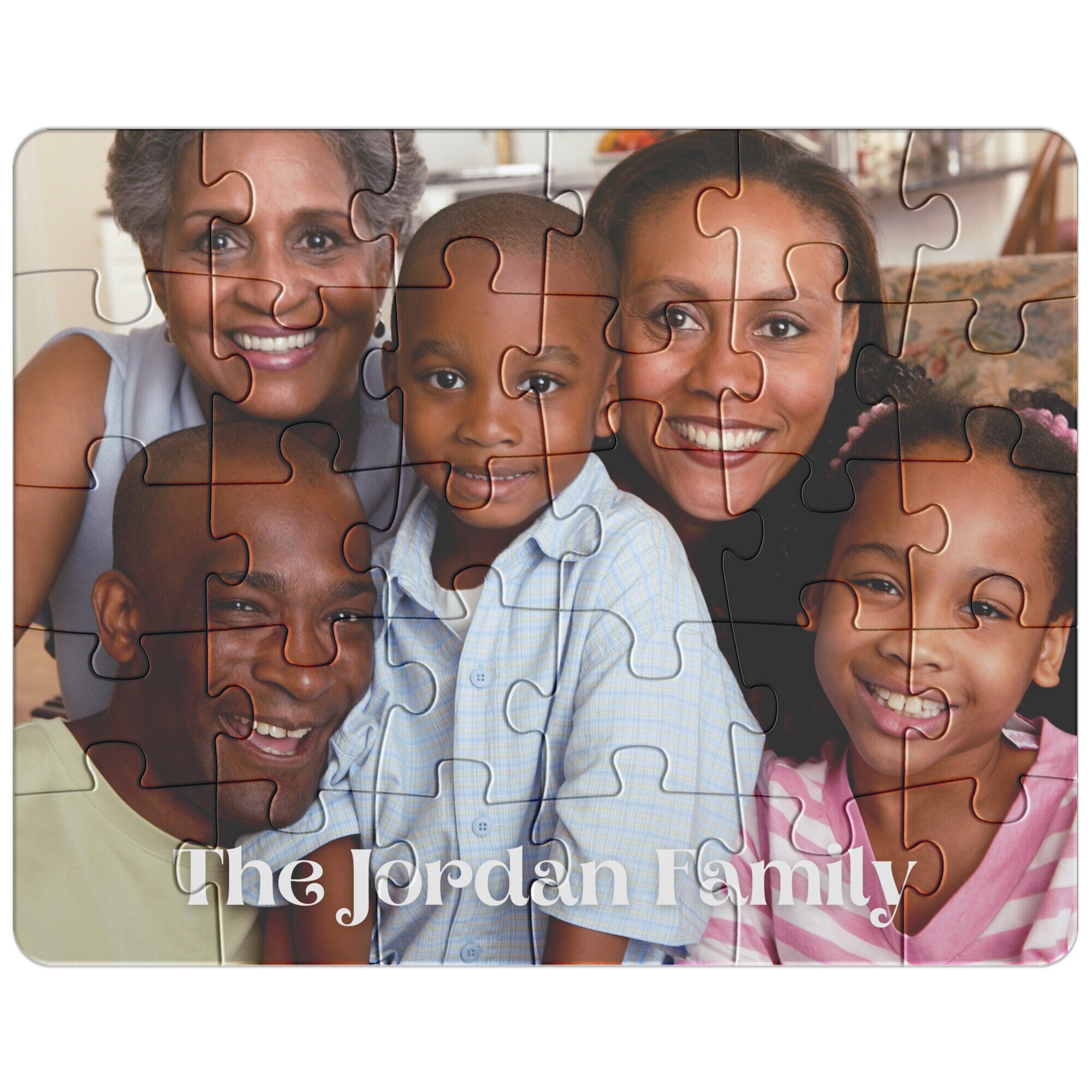 Personalized Photo Jigsaw Puzzle, Custom Family Gift - Etsy