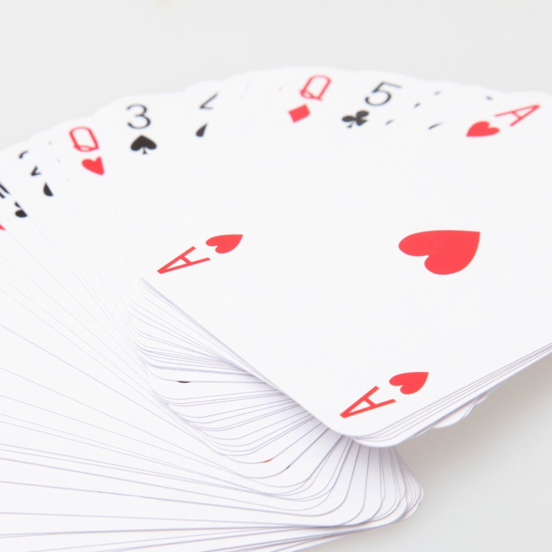 Custom Playing Cards 52 Card Deck Personalized With Your - Etsy