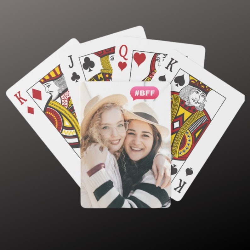 Custom Playing Cards 52 Card Deck Personalized With Your | Etsy