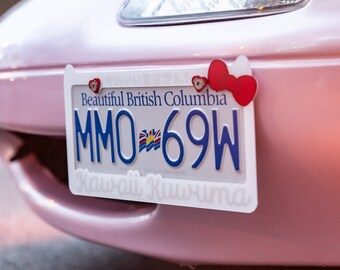 Keroppi Kawaii Cute Sanrio License Plate Frame USA Fit - Etsy
