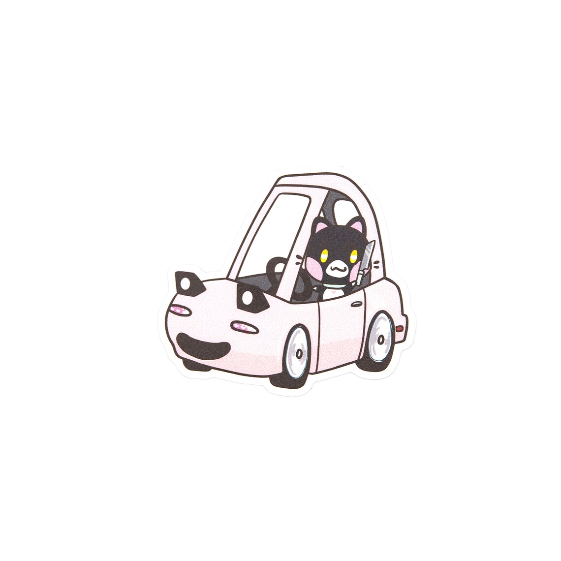 Awa Miata Transparent Vinyl Sticker - Etsy