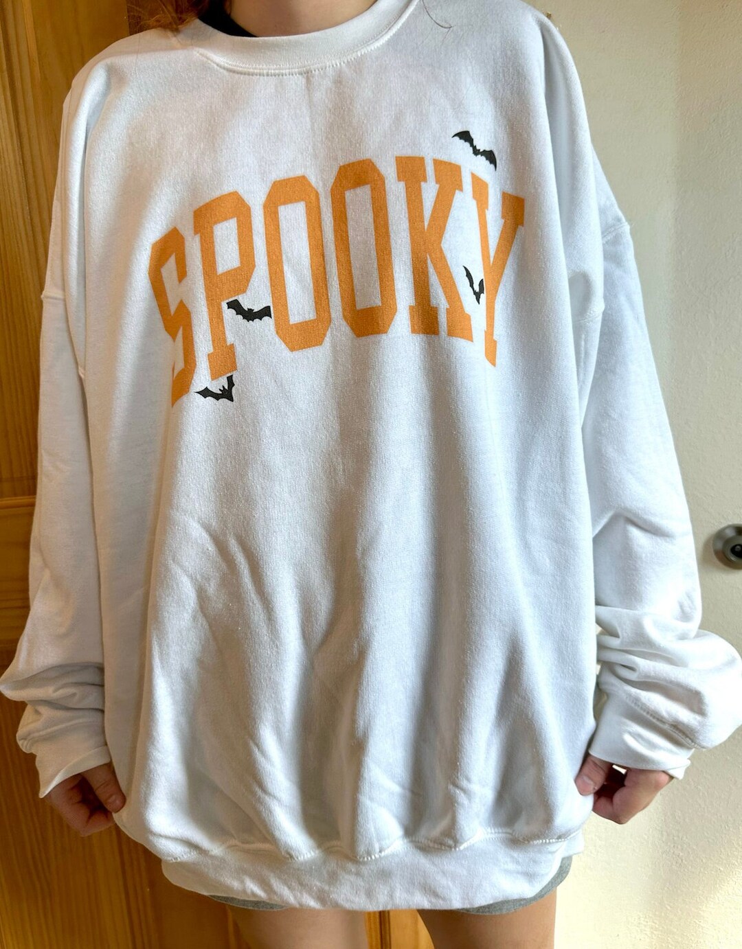 Spooky Sweatshirt, Vintage Spooky Sweatshirt, Halloween Sweatshirt ...