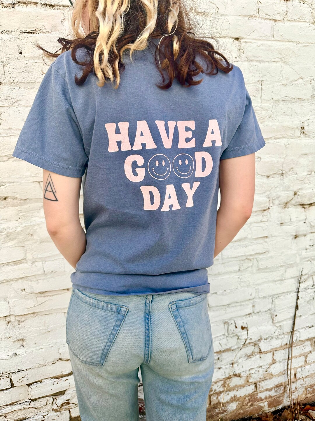 Have a Good Day Shirt, Beach T- Shirt, Positive Beach Shirt, Oversized ...
