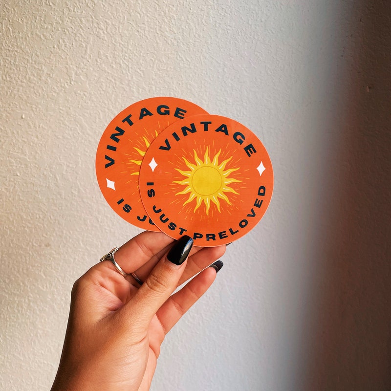 Vintage Stickers - Etsy