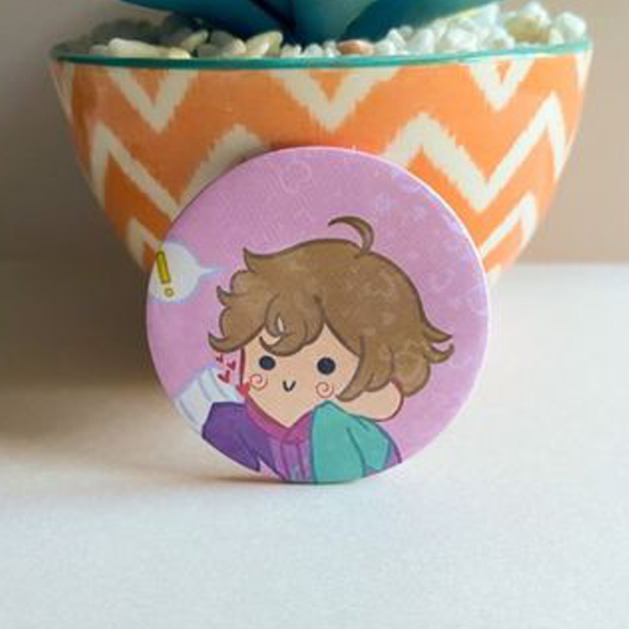 Buy Sapnap and Karl // Dream SMP Inspired Holographic Hearts Button Set ...