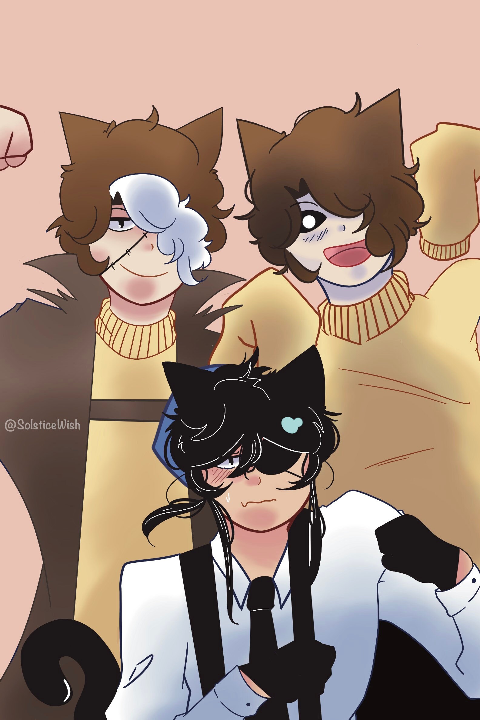 Meow // Revivedbur, Quackity, and Ghostbur // TNTDUO // Dream Smp Print ...