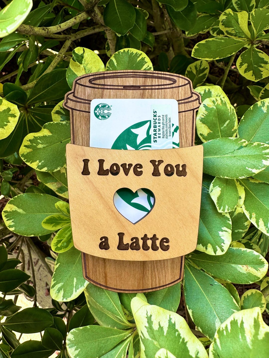 Personalized Wooden Gift Card Holder - Etsy