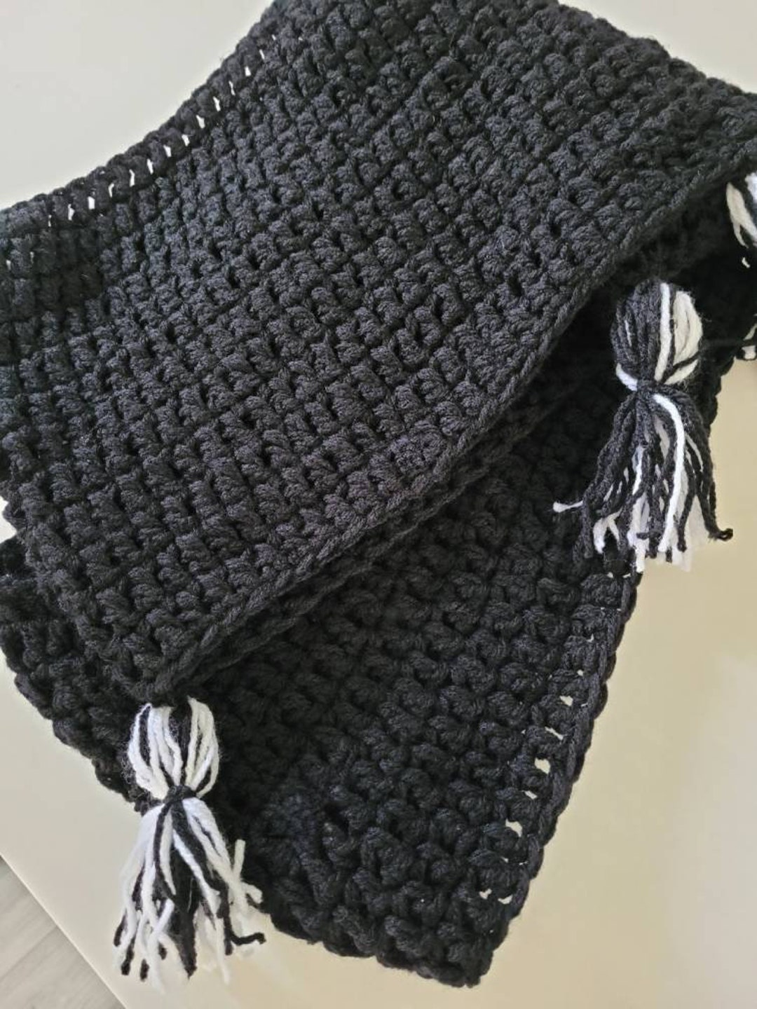 Wednesday Inspired Snood - Etsy UK