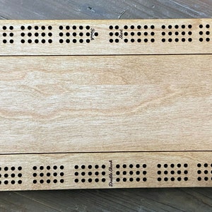 Rectangular Cribbage Board - Etsy
