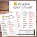 Fun Pickleball Game With 2 Pickleball Word Scramble Levels Printable ...