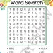 Printable Aloha Word Search Game With Colorful Beach Images for a ...