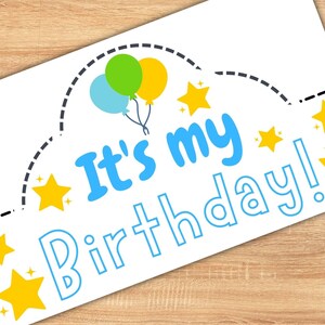 Last Day of School Crowns Star of the Day It's My Birthday Hat and ...