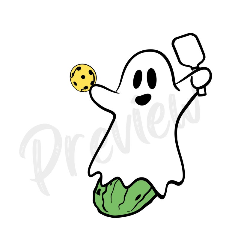 Funny Pickleball Clip Art for Halloween Designs Commercial Use PNG and ...