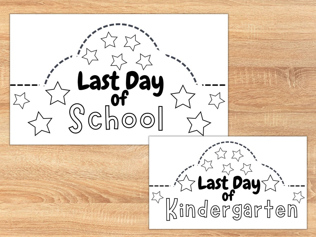 Last Day of School Crowns Star of the Day It's My Birthday Hat and ...