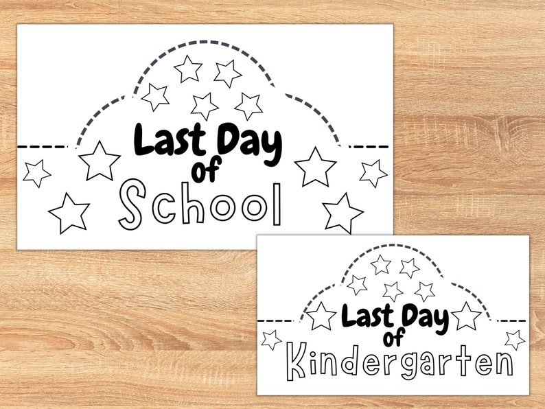 Last Day of School Crowns Star of the Day It's My Birthday Hat and ...