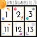 Outer Space Number Posters for Classroom Decor With Numbers 1 to 20 ...