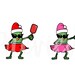 Pickle With a Santa Hat for Commercial Use PNG Files Christmas ...