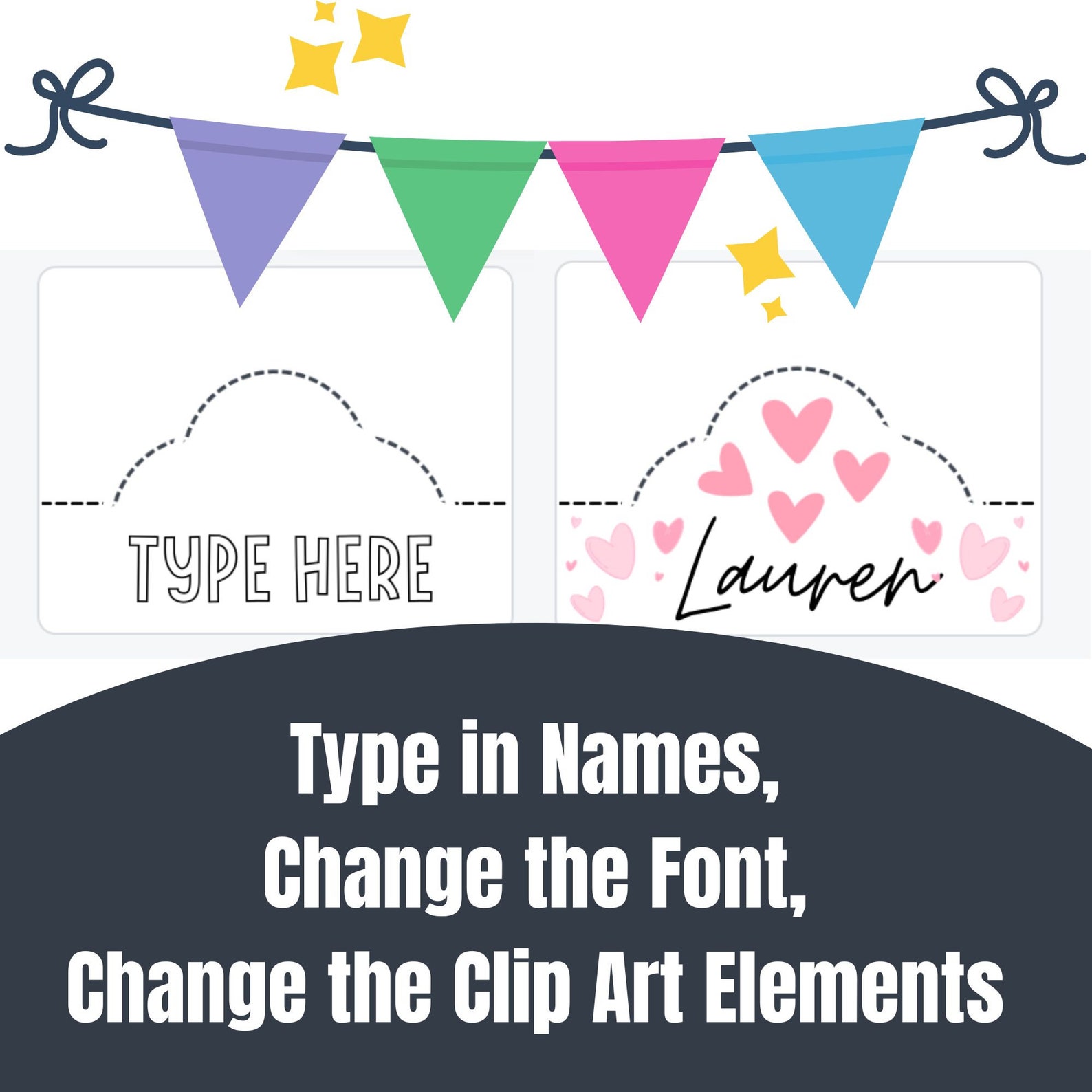 Editable Kids Crowns on Canva for a Kids Birthday Party or Star Student ...