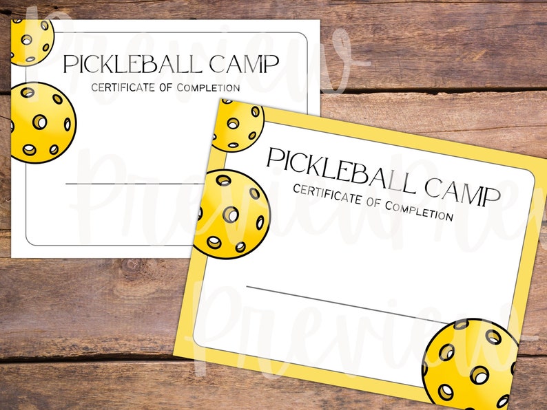 Bundle of Pickleball Rule Poster and Pickleball Scoresheet With ...