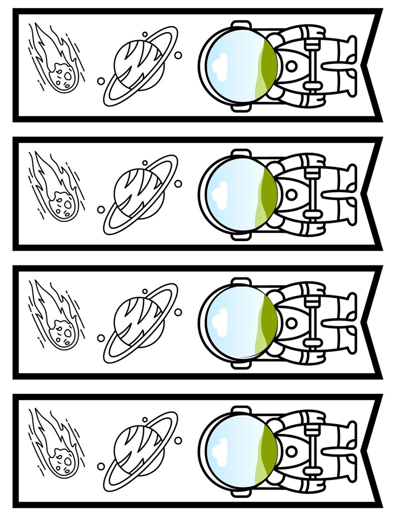 Astronaut Photo Template for Teachers Editable on Canva With Space ...