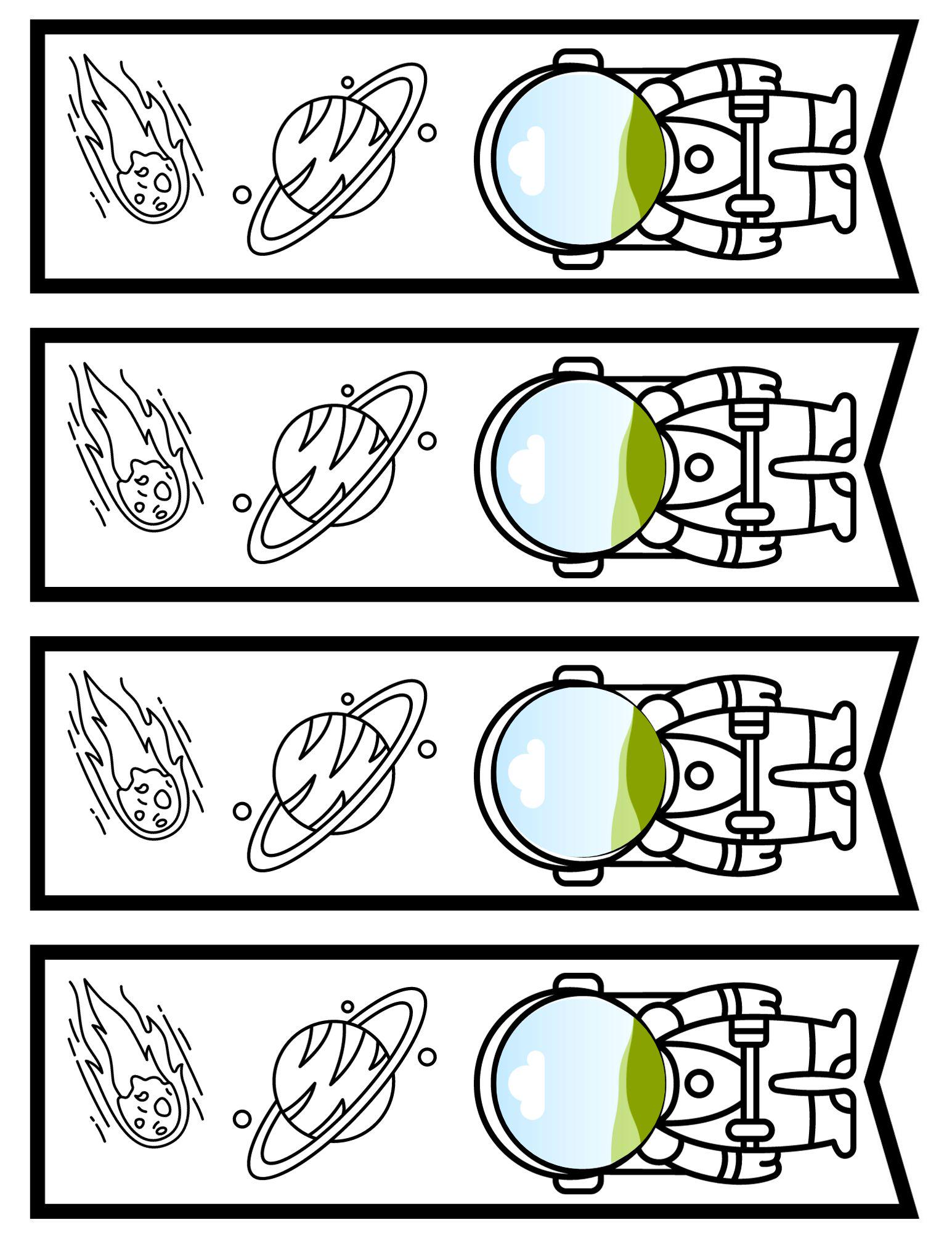 Astronaut Photo Template for Teachers Editable on Canva With Space ...