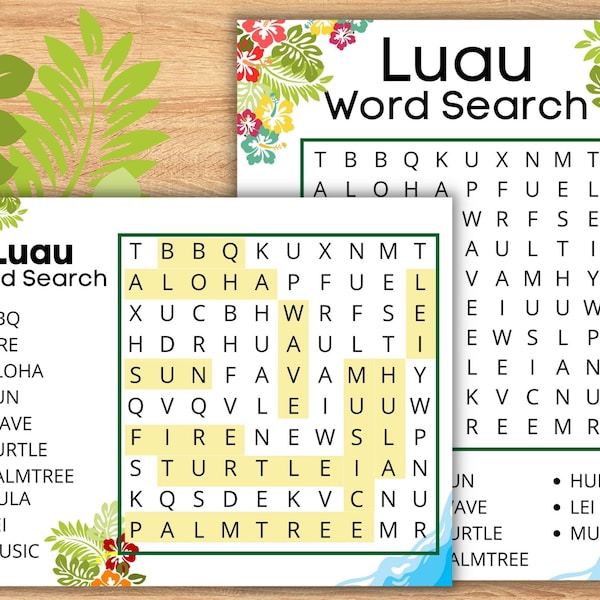 Hawaiian Luau - Etsy