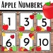 Printable Apple Classroom Decor With Apple Numbers, Days of the Week ...