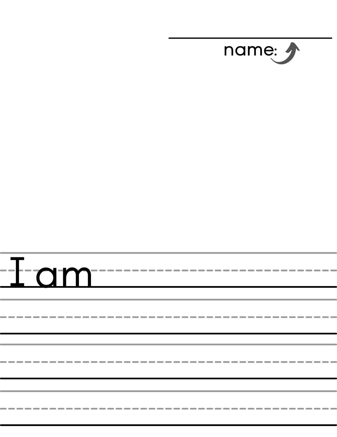 Printable Sentence Worksheets, Affirmation Sentences for K-2nd ELA ...